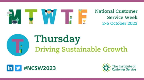 National Customer Service Week 2023: Driving Sustainable Growth