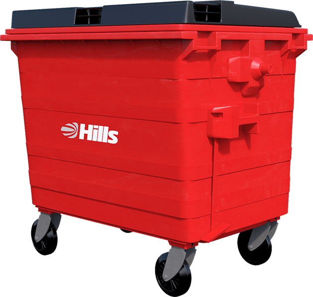 General Waste Bins | Bin Hire | Hills Waste Solutions