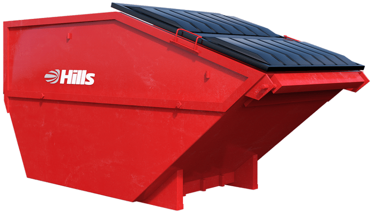 Rear End Loader Bins | Hills Waste Solutions