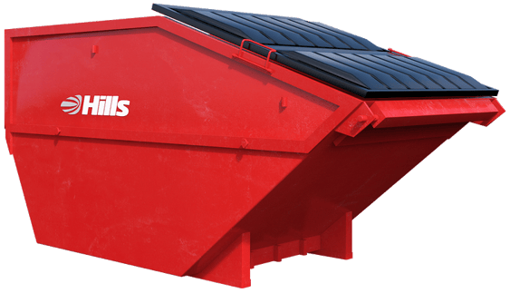 Rear End Loader Bins | Hills Waste Solutions