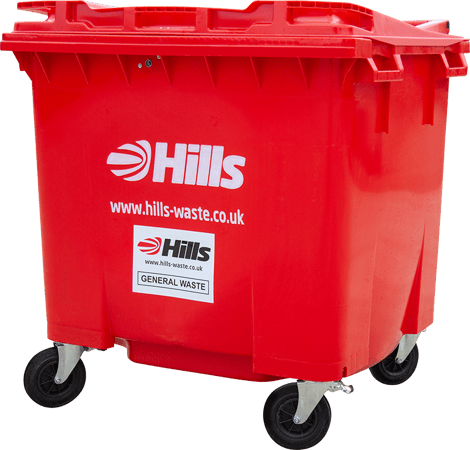 General Waste Bins | Bin Hire | Hills Waste Solutions