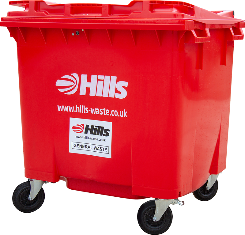 General Waste Bins | Bin Hire | Hills Waste Solutions