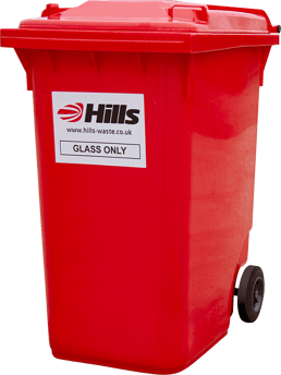 Glass Bins | Hills Waste Solutions