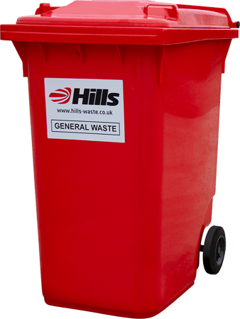General Waste Bins | Bin Hire | Hills Waste Solutions