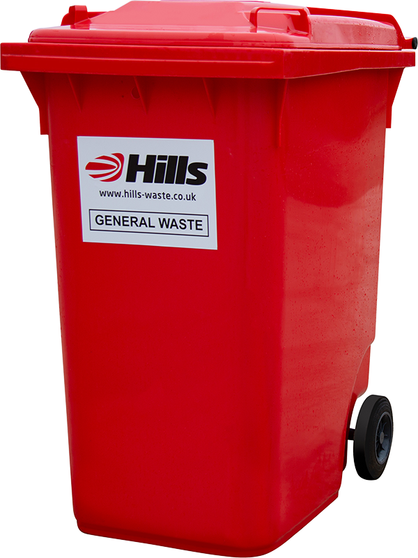 General Waste Bins | Bin Hire | Hills Waste Solutions
