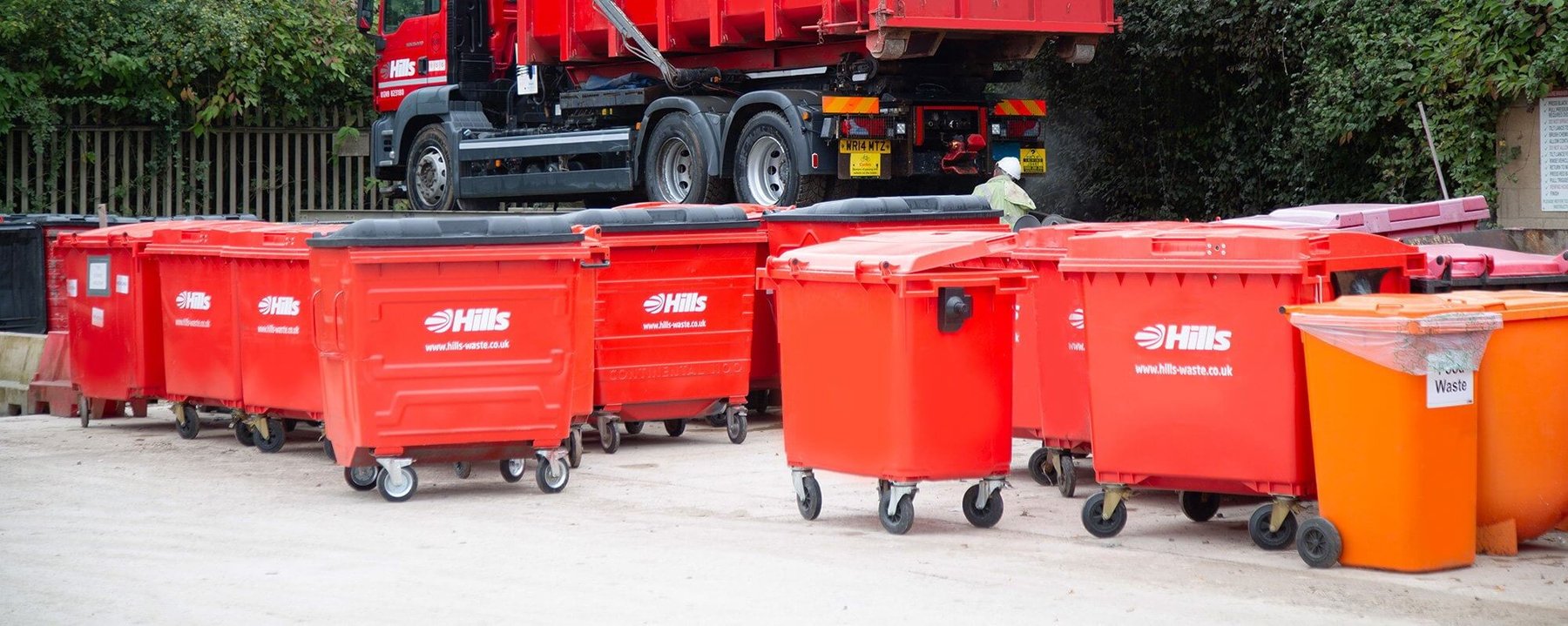 Container Range | Bins, Containers, Skips | Hills Waste Solutions